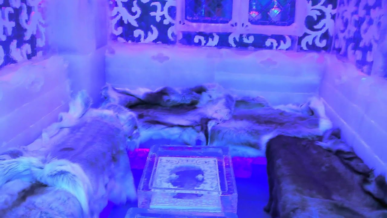 minus 5 ice bar - YouTube