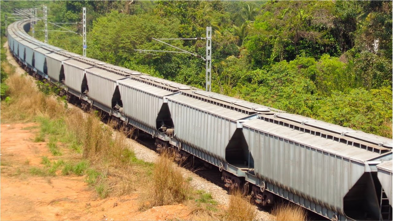 Food Grain (BCBFG rake) train of Indian Railways! - YouTube