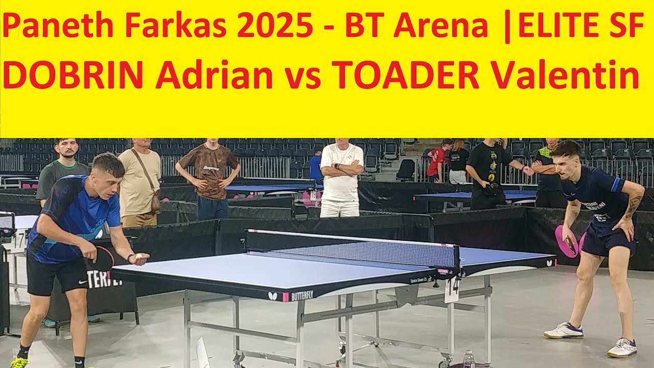 DOBRIN Adrian vs TOADER Valentin |SF Elite |BT Arena 2025 - YouTube