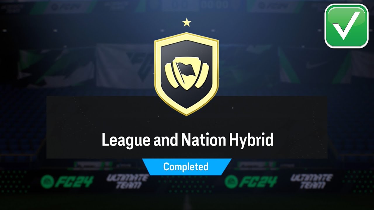 Eafc 24 League And Nation Hybrid Sbc Completed League And Nation