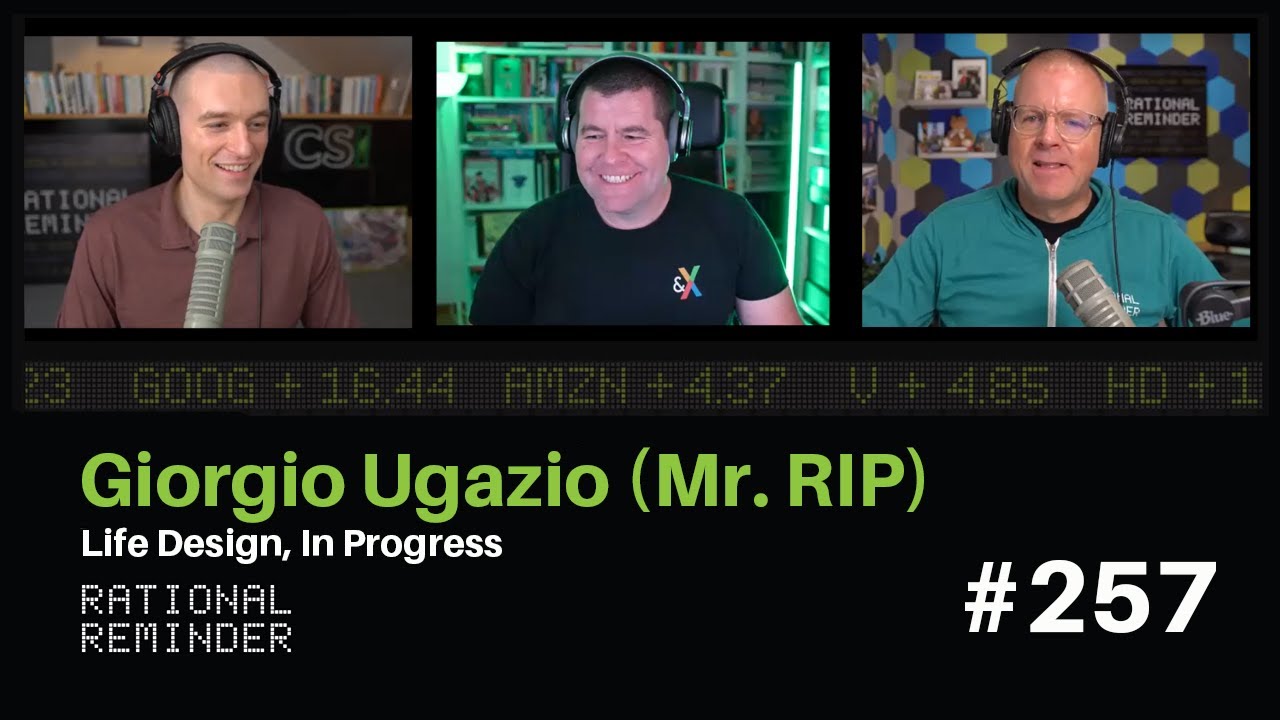 Giorgio Ugazio (Mr. RIP): Life Design, In Progress | Rational Reminder ...