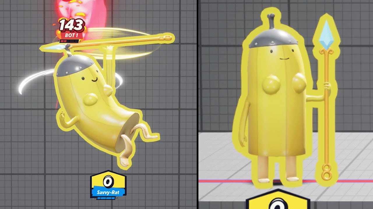 Lady Banana Guard in Multiversus - YouTube