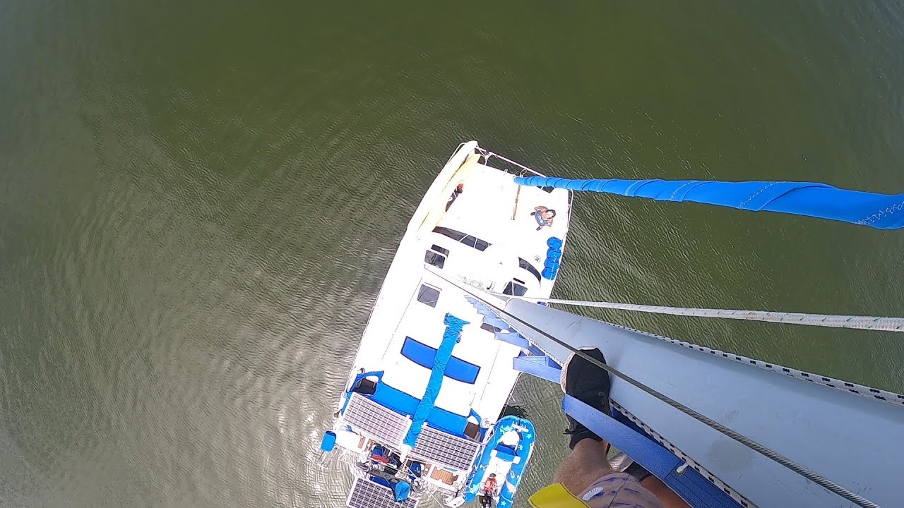 How to climb a mast, how we learned to do it. - YouTube