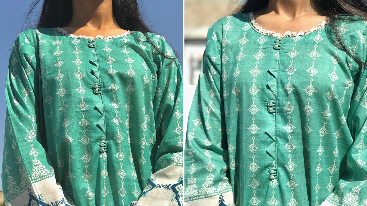 Very Stylish And Beautiful Neck Design Cutting And Stitching | New Neck ...