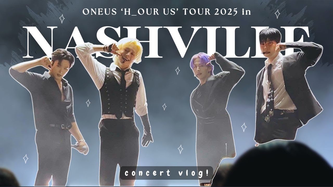 oneus 'h_our us' tour in nashville! ♡ concert vlog - YouTube