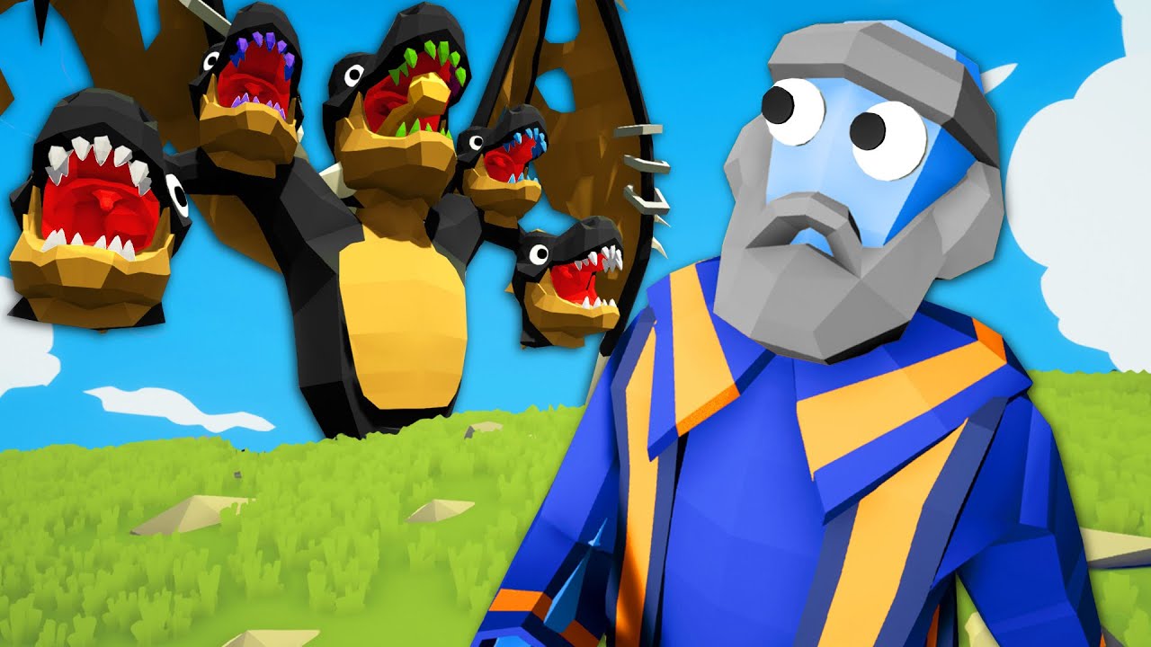 I Released The Hydra On TABS Villagers - Totally Accurate Battle ...