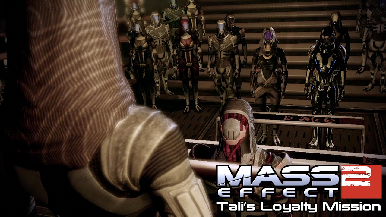 Mass Effect 2 - Tali's Loyalty Mission - YouTube