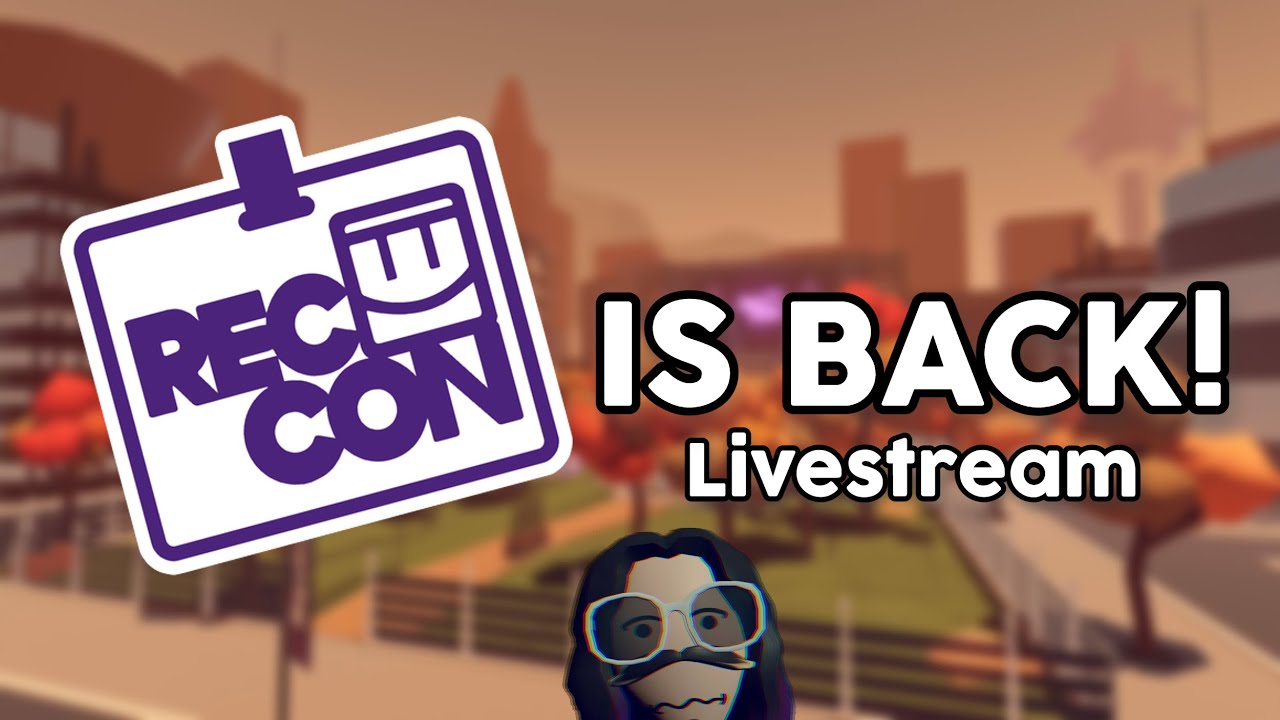 RecCon LIVESTREAM🌴 : Rec Room - YouTube