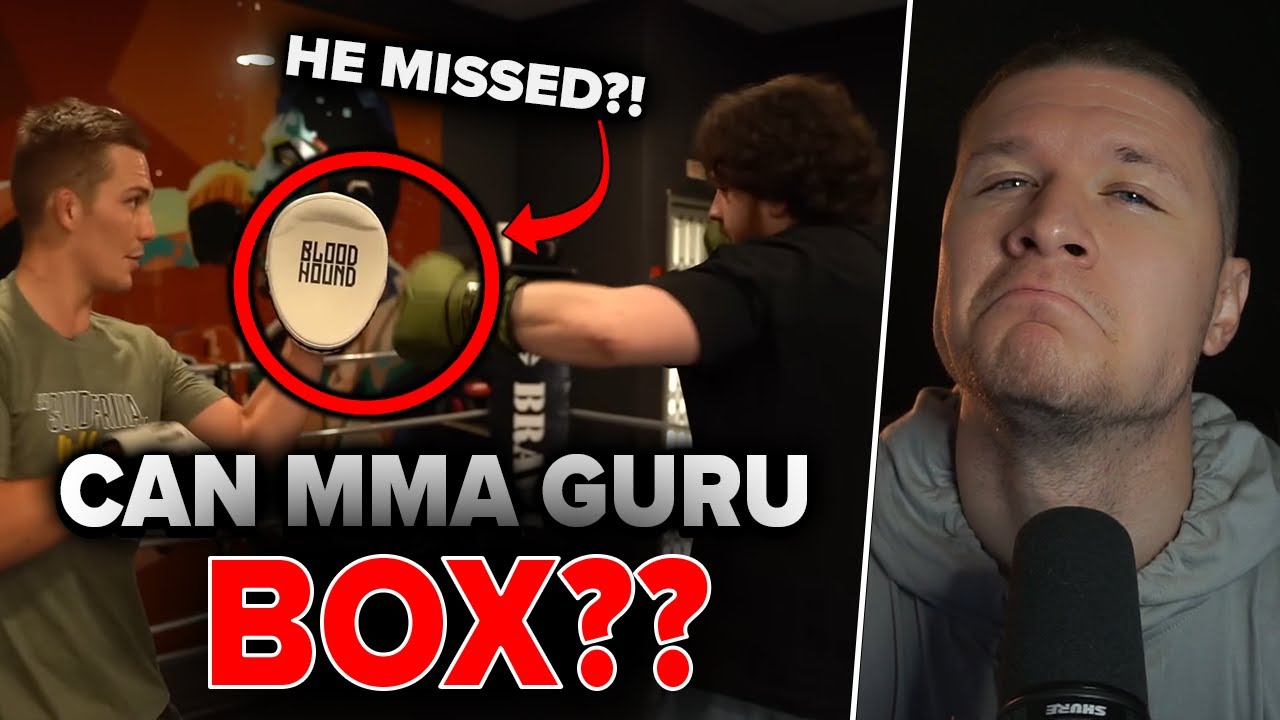 Can The MMA Guru ACTUALLY Box?? NEW TRAINING FOOTAGE Breakdown Shows ...
