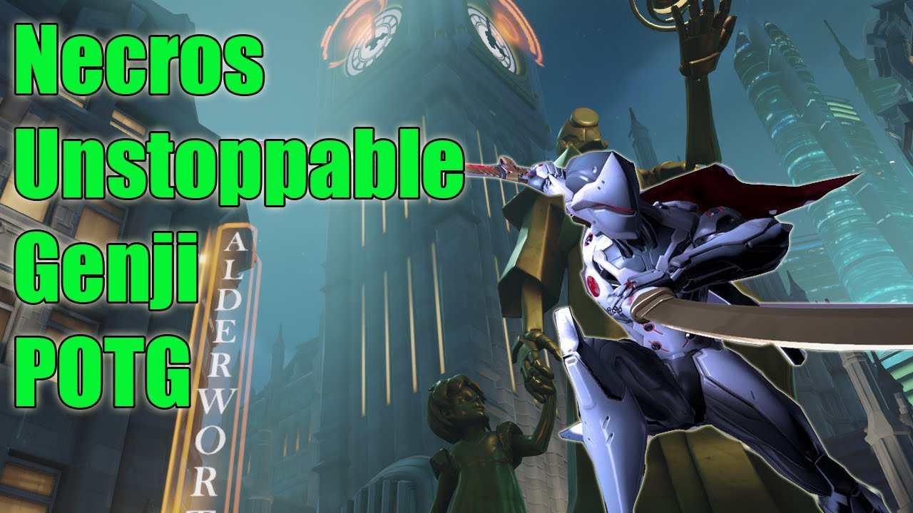 Necros Pro Genji Gameplay POTG - Grand Master Overwatch Season 20 - YouTube