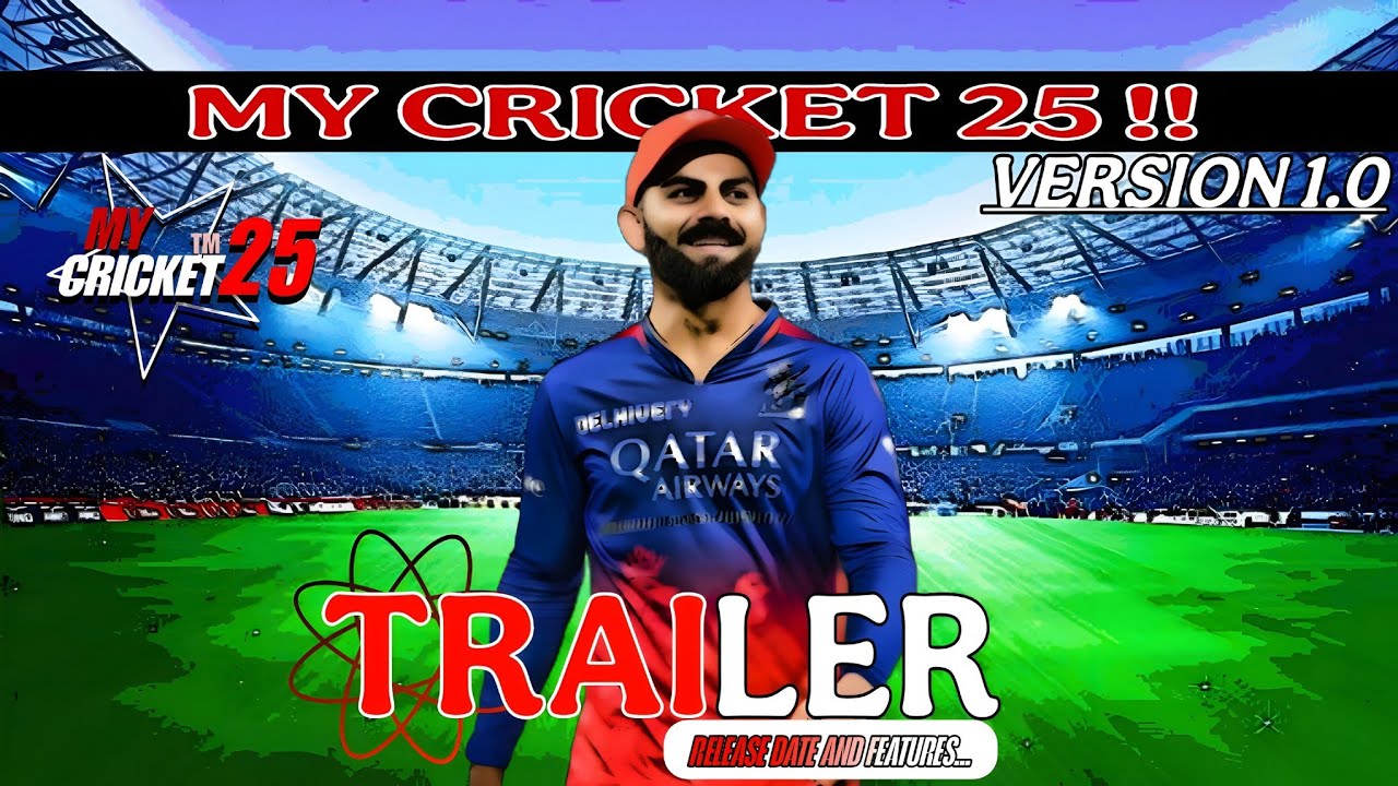 MY CRICKET 25 TRAILER !! || RELEASE DATE AND FEATURES || - YouTube