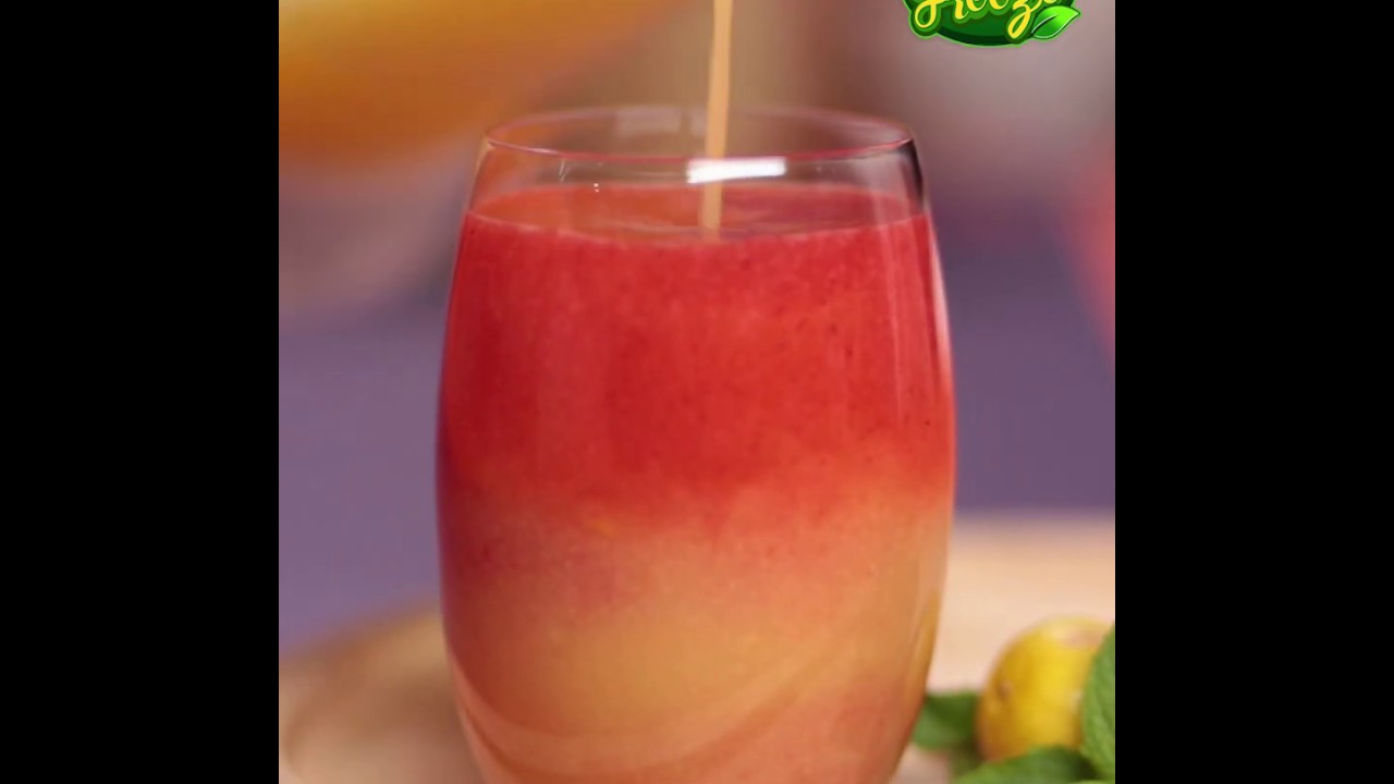 Strawberry Mango Mocktail Recipe by Fresh n Freeze - YouTube
