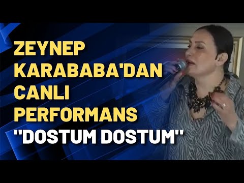 Zeynep Karababa'dan canlı performans \