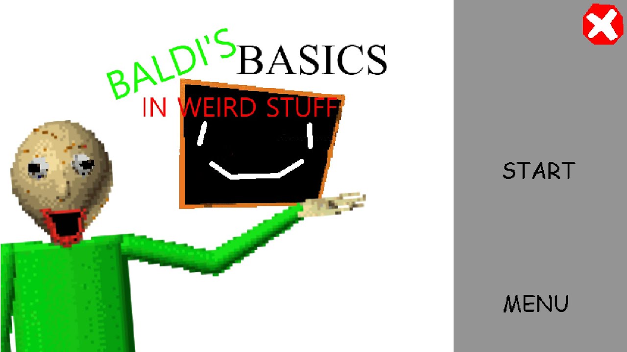 Baldi's Basics In Weird Stuff [:Baldi's Basics Mod:] - YouTube
