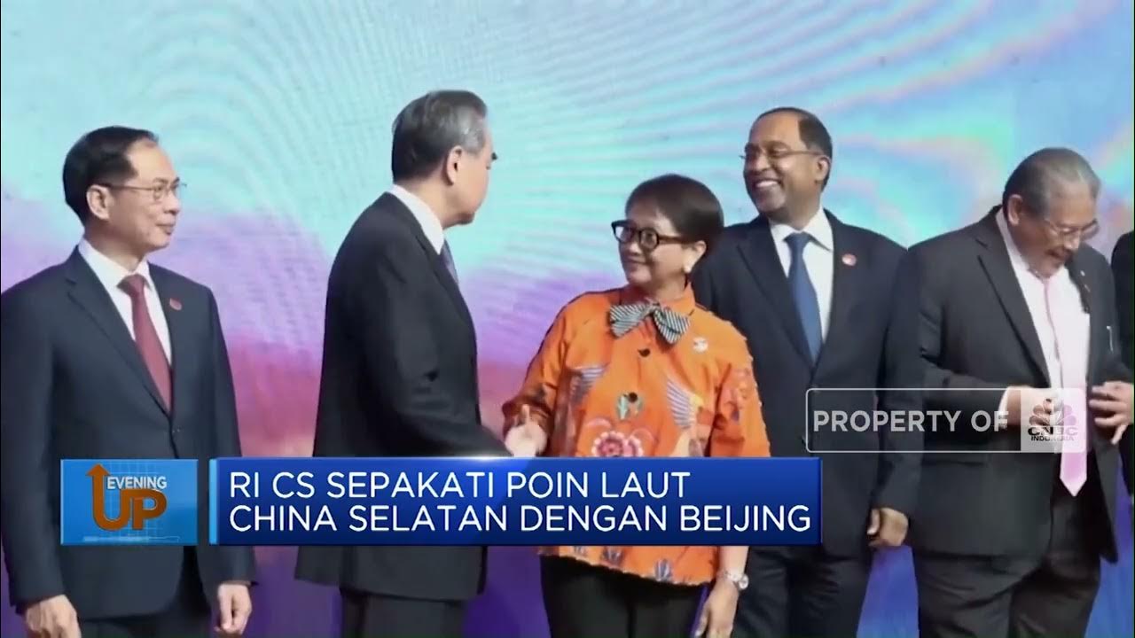 RI CS Sepakati Panduan Percepatan Kode Etik Laut China Selatan Dengan Beijing - YouTube