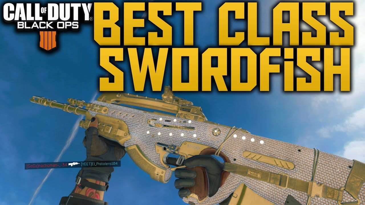 Best Swordfish Class Setup! (Black Ops 4) (After Update 1.07) - YouTube
