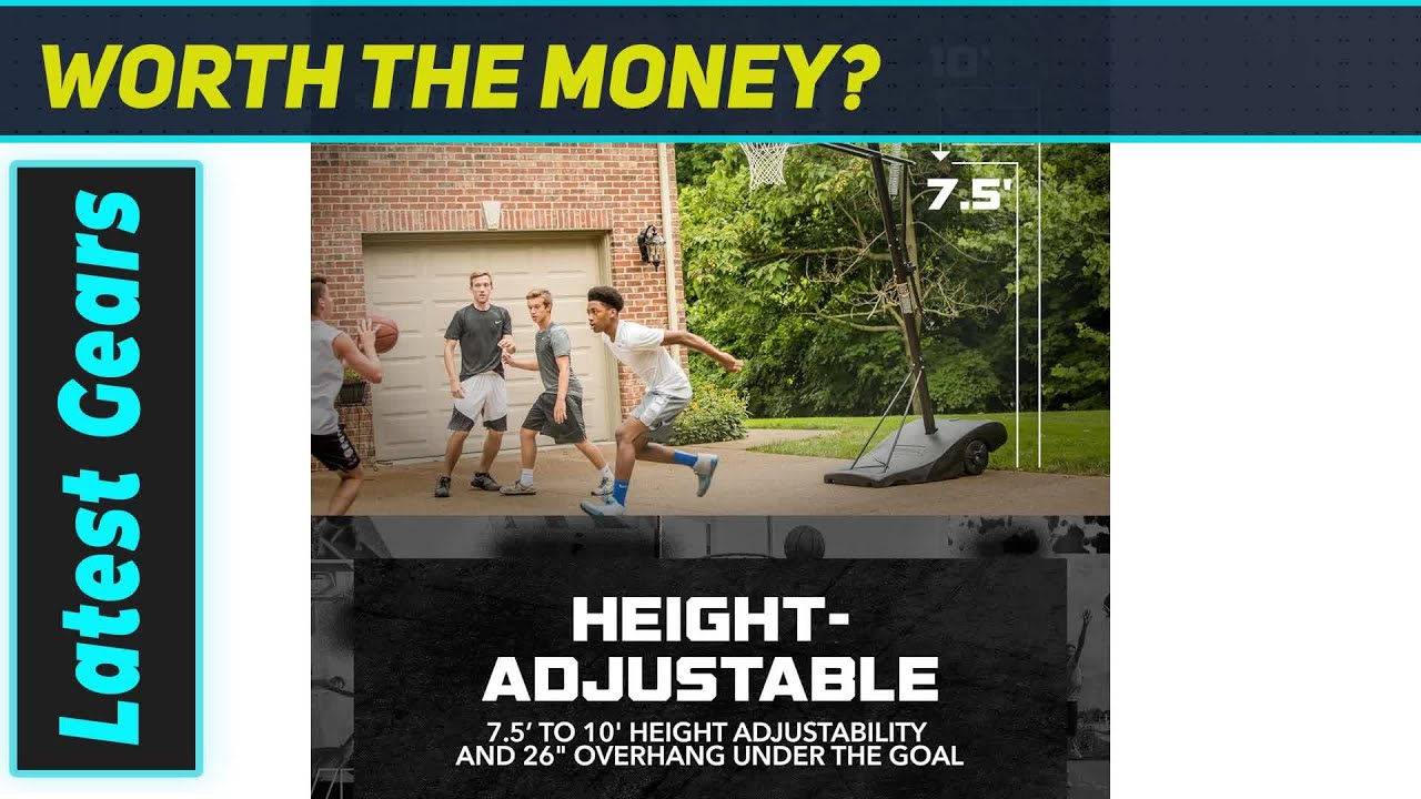 `Silverback NXT: Amazing Portable Hoop Dominates the Driveway! - YouTube