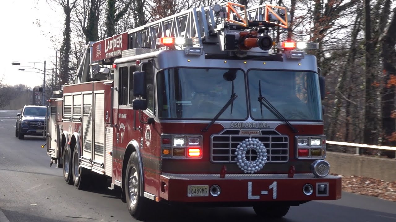 East Orange Fire Department Ladder 1 Responding 9/30/22 - YouTube