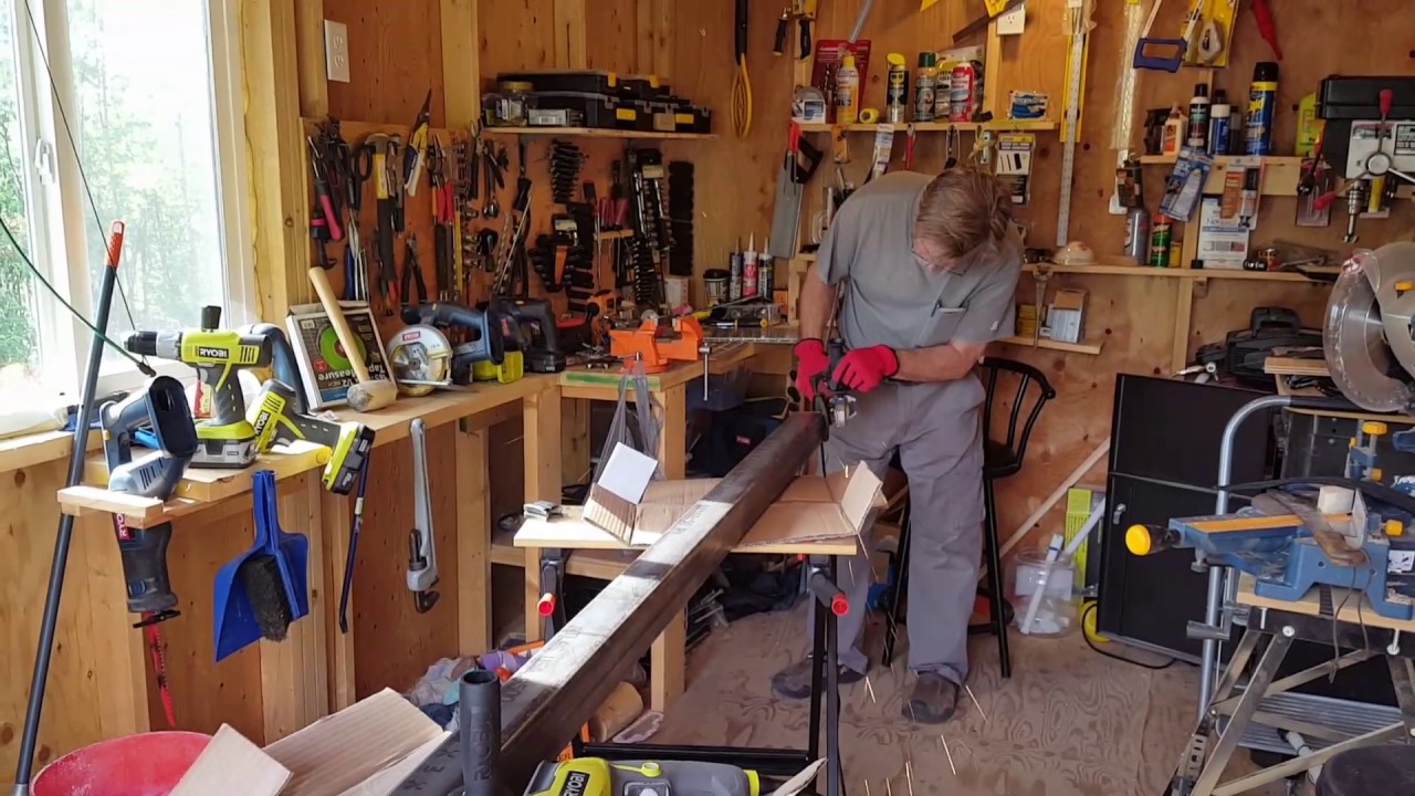 Boat Trailer Draw Bar - YouTube