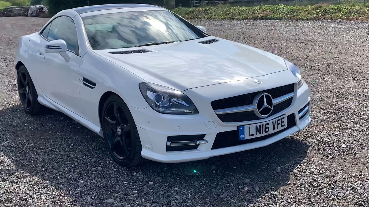 Mercedes SLK 300 (2016) - YouTube