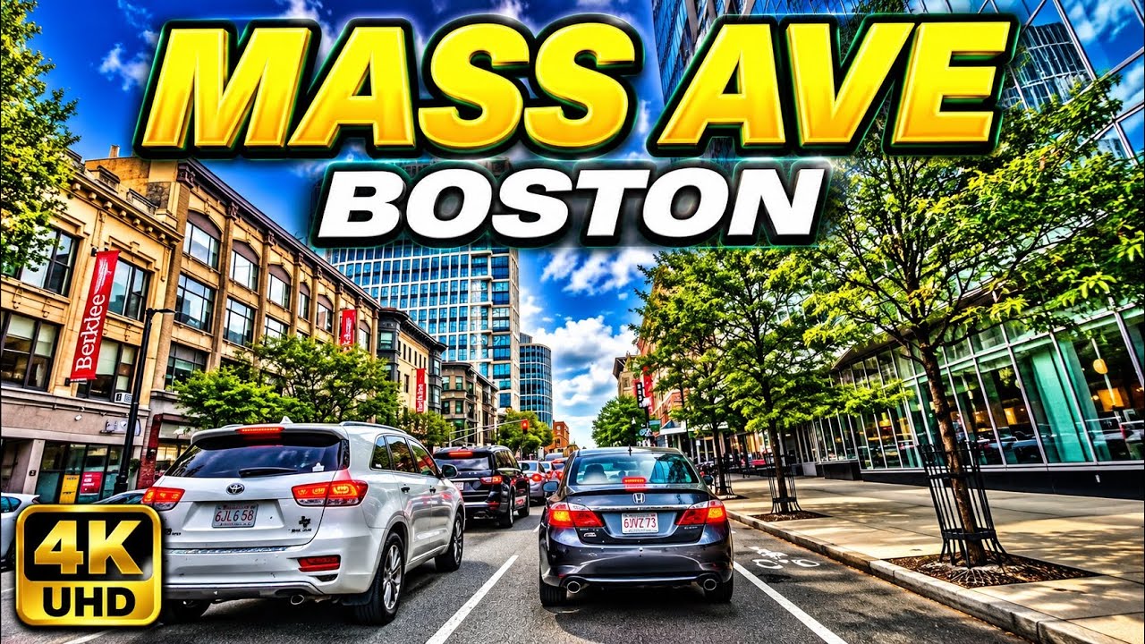 Massachusetts Avenue Northbound | Boston MA 4K Drive – 5/21/25 - YouTube