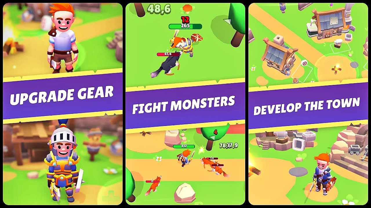 Craft and Battle: Idle Knight (Gameplay Android) - YouTube