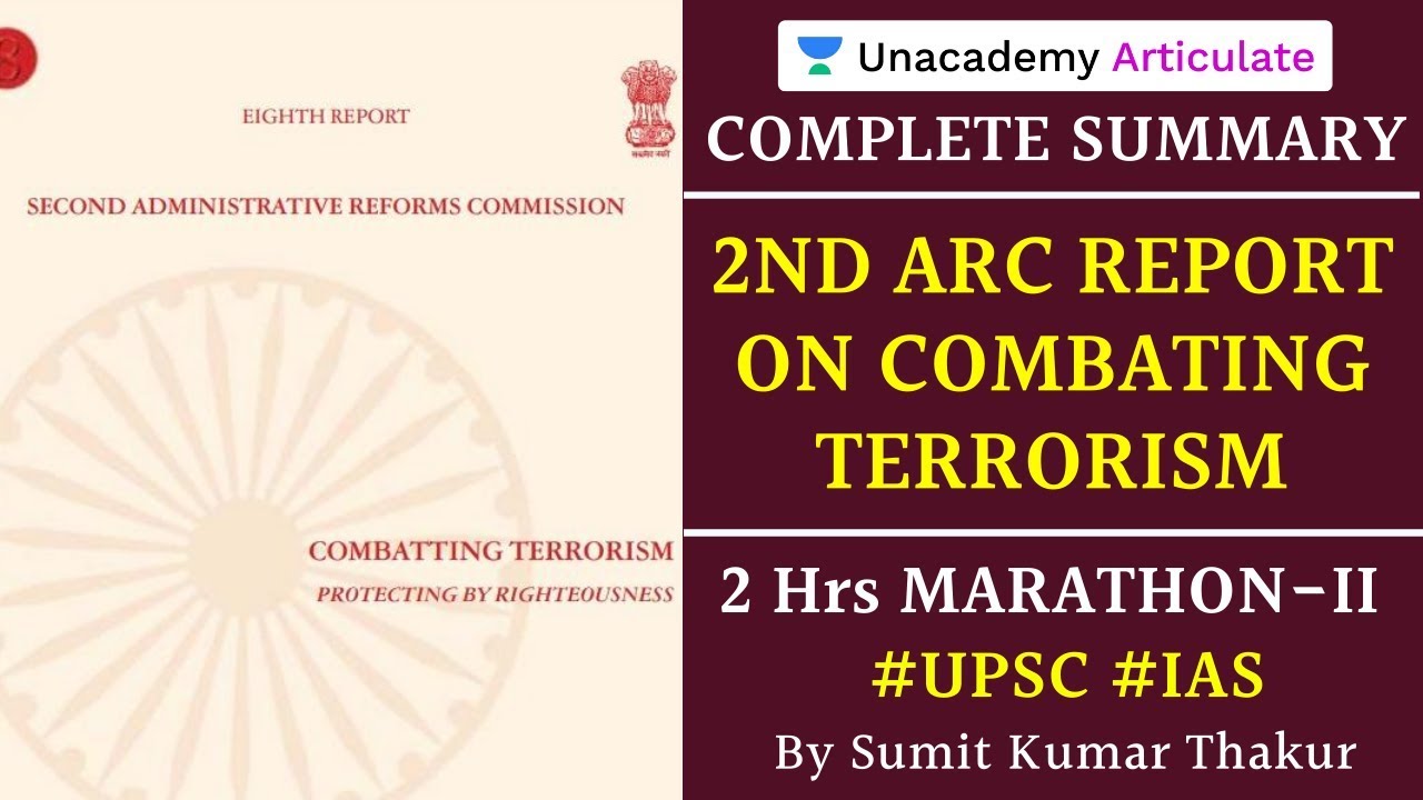 Complete Summary of 2nd ARC Report on Combating Terrorism | Marathon ...
