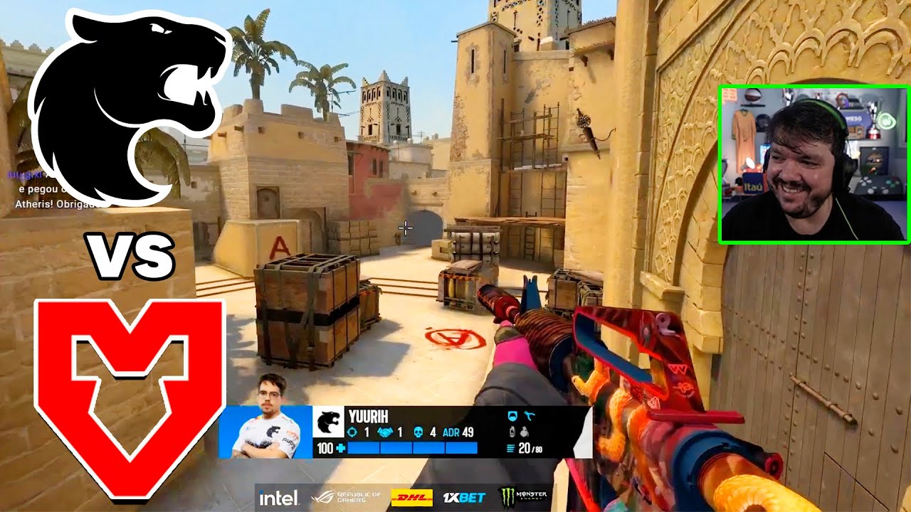 FURIA vs MOUZ - MELHORES MOMENTOS - Map 2 - ESL Pro League | CSGO - YouTube
