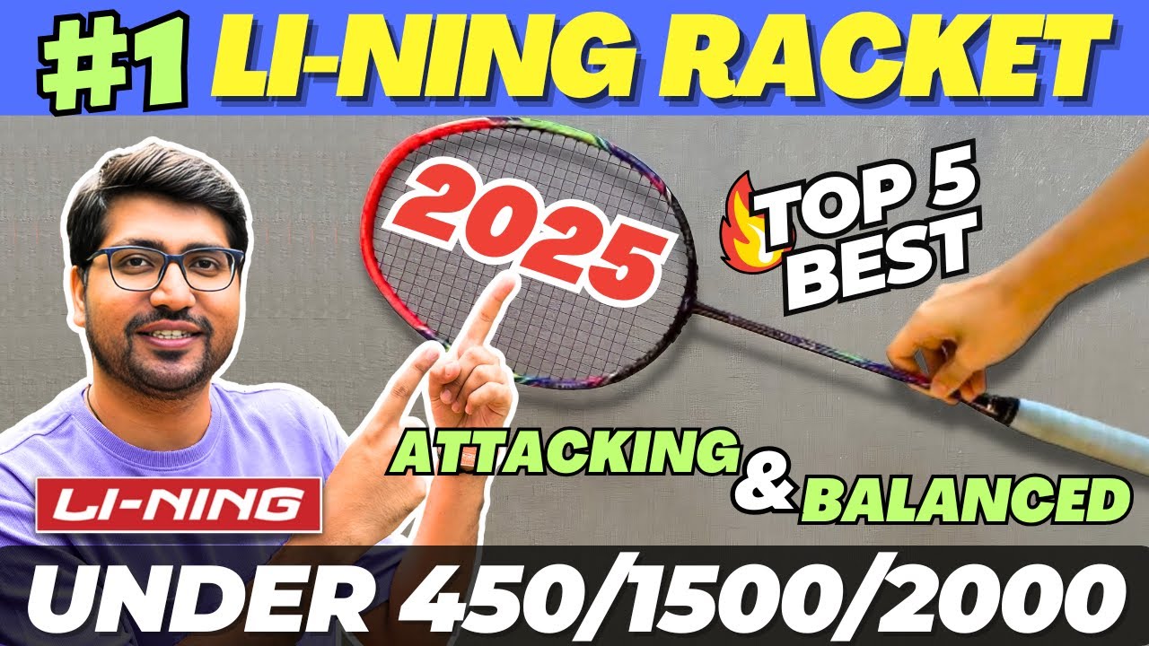 Best Li-ning Badminton Racket 2025⚡Top 5 Best Badminton Racket 2025⚡ ...