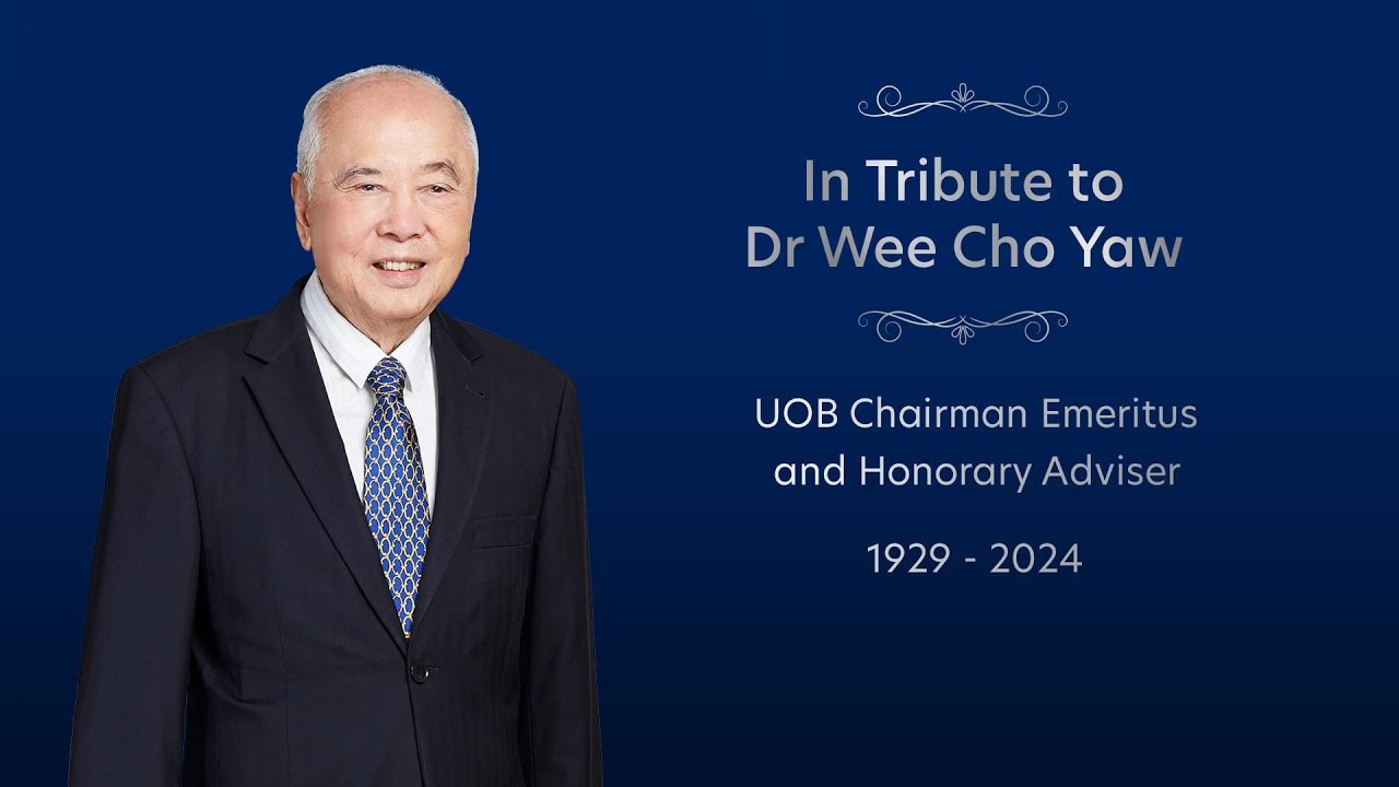 In Tribute to Dr Wee Cho Yaw - YouTube