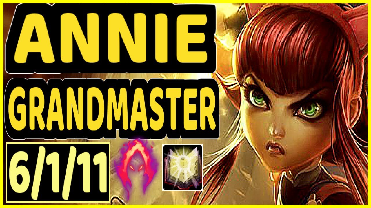 ANNIE BOT (ANNIE) - 6/1/11 KDA GAMEPLAY - NA Ranked GRANDMASTER - YouTube