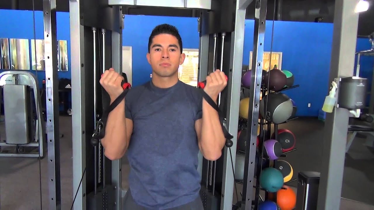 Cable Arnold Press - YouTube