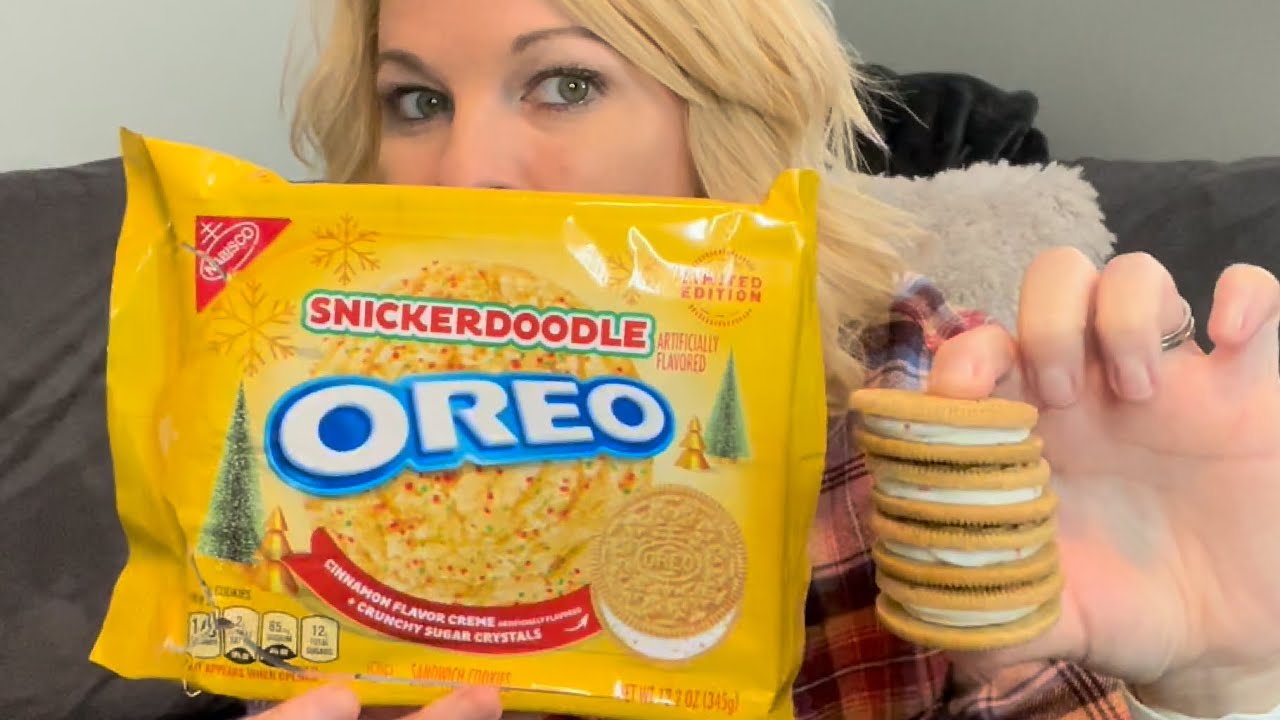 Snickerdoodle Oreo Review - YouTube