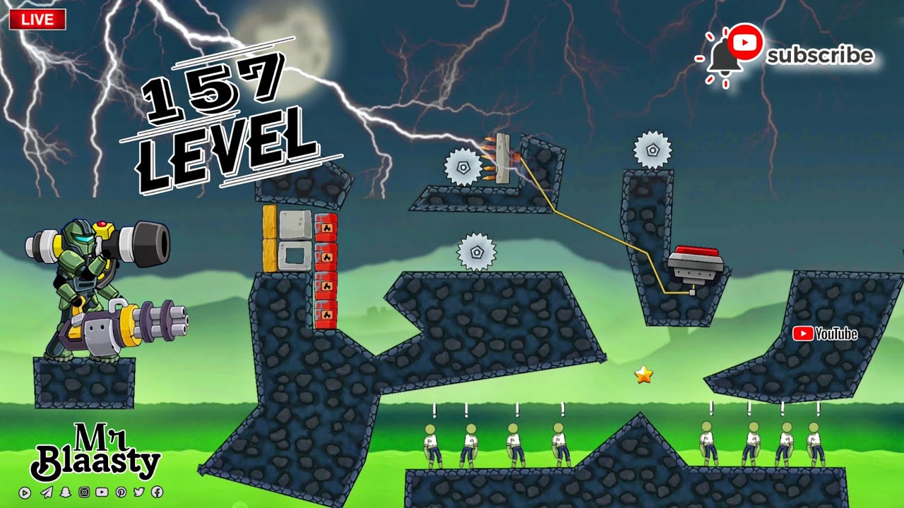 Boom Stick Game । Blaasti Level :-157/200 । how to complete level 157 ...