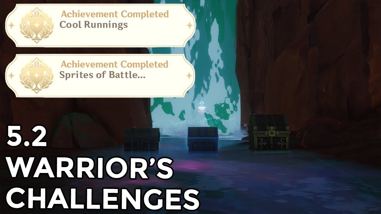 All 5.2 Natlan Warrior's Challenges | 2 Achievements + 18 Chests ...