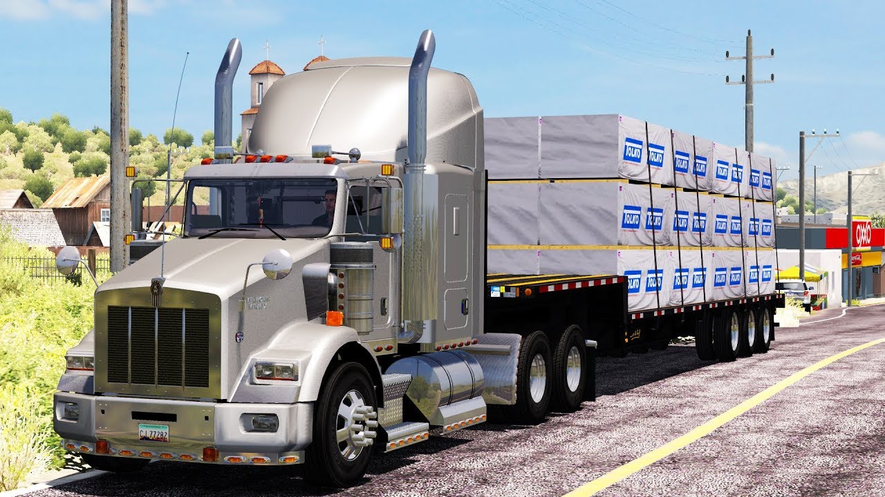 Trailero Mexicano #39 Regreso a MEXICO - KENWORTH T800 - EL MAMALON ...