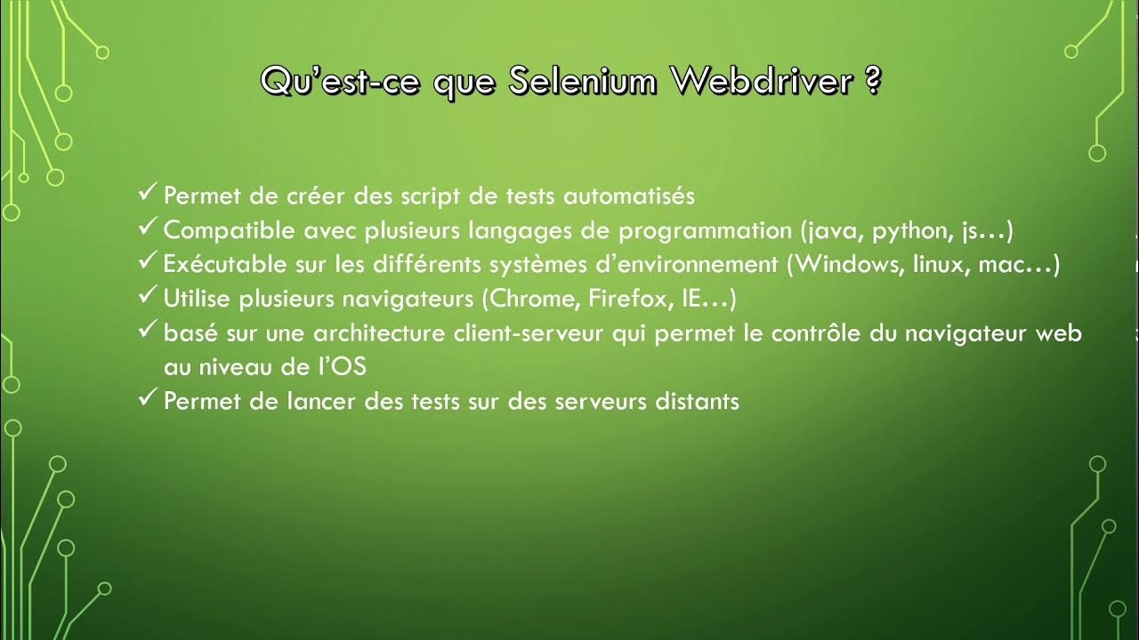 [Selenium Tutos] 3-Intro Selenium webdriver - YouTube