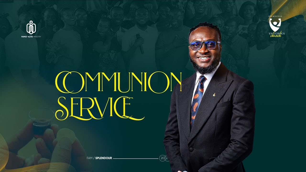 Communion Service With Pastor Roderick Agyekum - YouTube