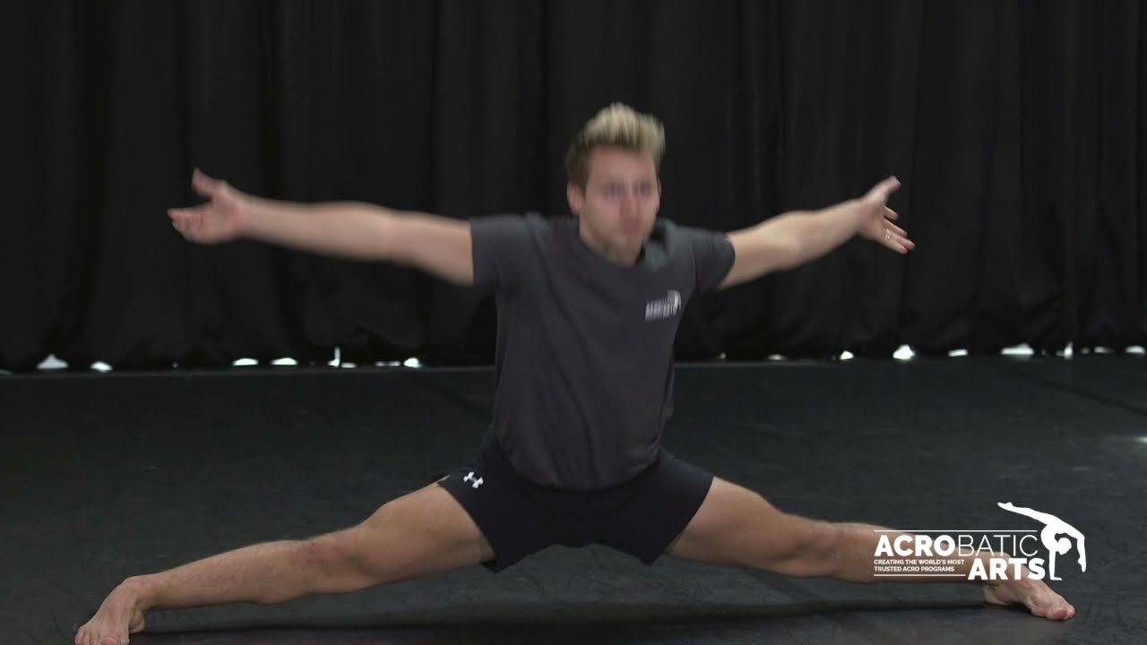 Front Headspring to hovering middle split with Derek Piquette - YouTube