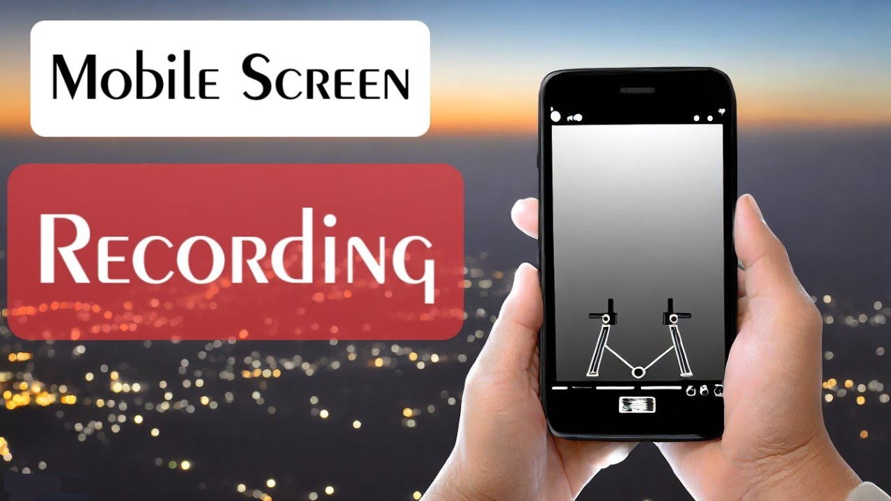 How to Record Mobile Screen of Any Mobile - YouTube