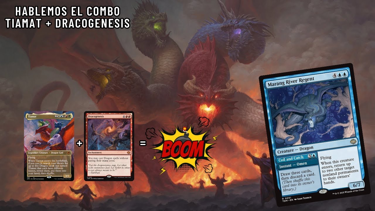 Hablemos sobre el combo Tiamat + Dracogenesis - YouTube