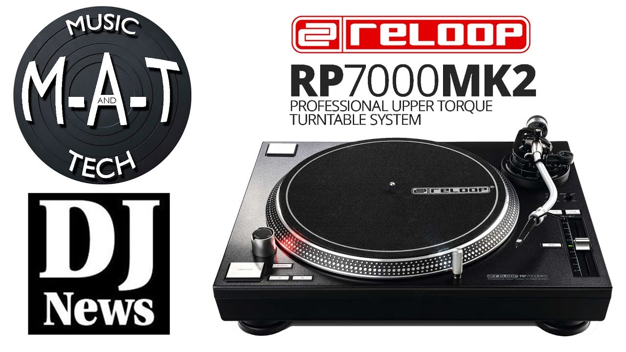 Reloop RP-7000mk2 Professional Turntable on The M-A-T - YouTube