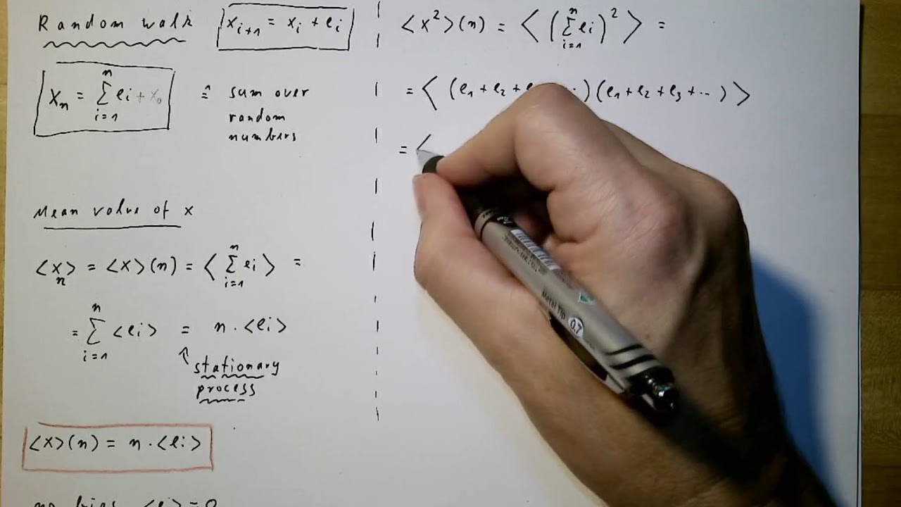 Advanced Mathematical Modelling, part 24: Mean squared displacement ...