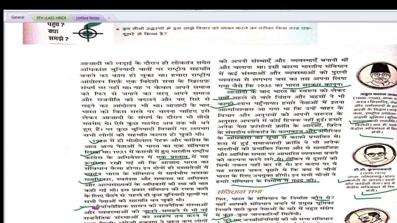 9th class |s.st civics ch-2 Samvidhan Nirman |By Rani - YouTube