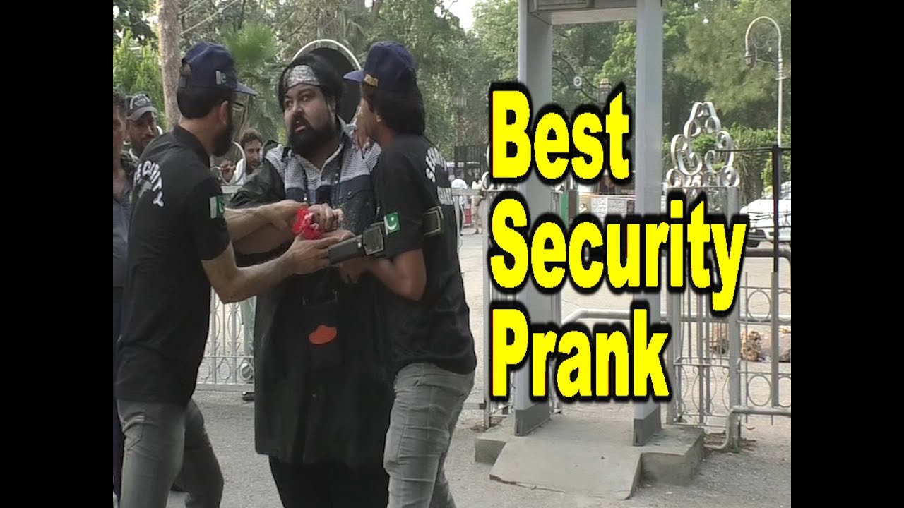 Best Security Prank of The World | Allama Pranks | Lahore TV | For ...
