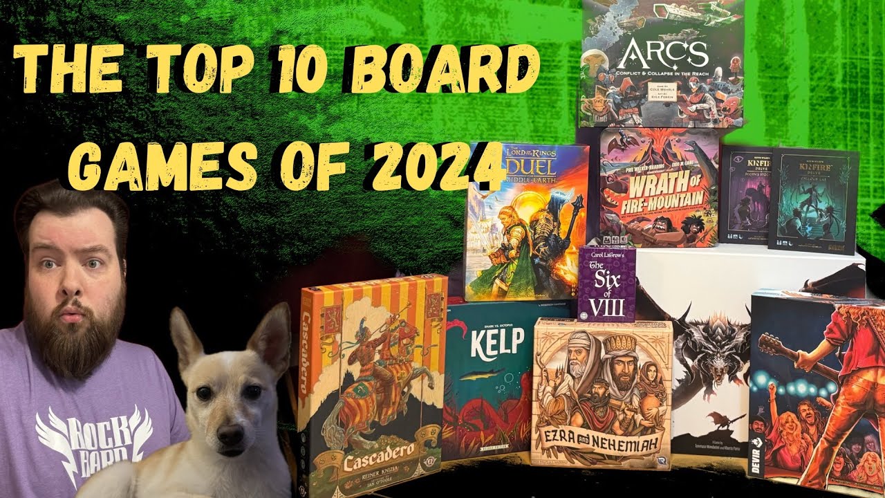 The Top 10 Best Board Games of 2024 - YouTube