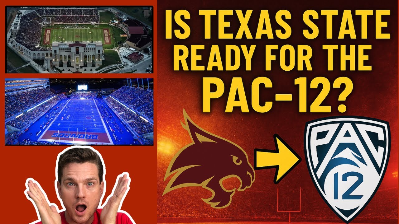 Is Texas State Ready for the Pac-12? - YouTube