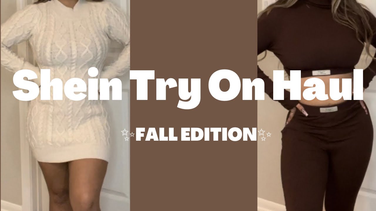 SHEIN TRY ON HAUL (FALL EDITION) - YouTube