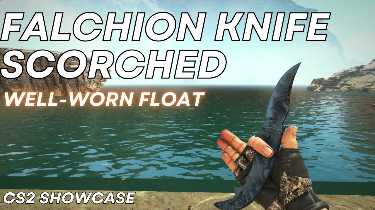 Falchion Knife Scorched (Well-Worn) | CS2 Skin Showcase #965 - YouTube