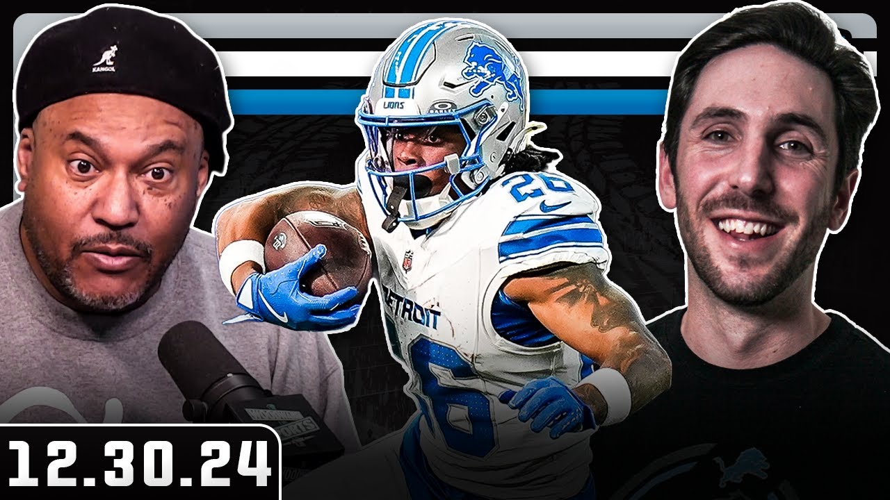 Woodward and Mane - NFL Week 17 | Detroit Lions vs. San Francisco 49ers ...